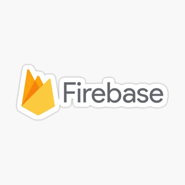 "Firebase Logo Classic" Sticker for Sale by tomasav7907 | Redbubble