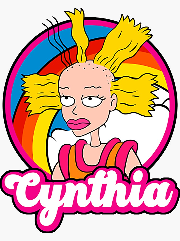 Pegatina «Cynthia Rugrats» de KayKey8916 | Redbubble