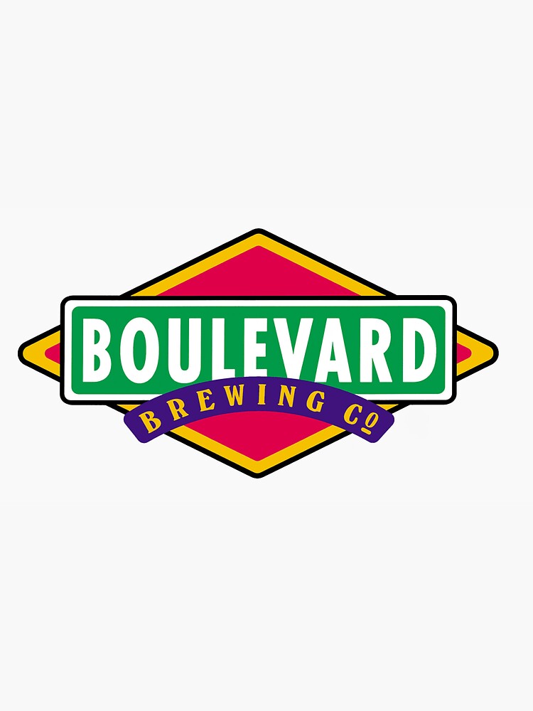 "Boulevard Logo" Sticker for Sale by reinventedlove | Redbubble