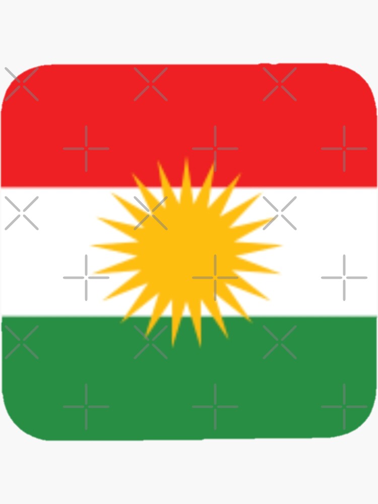 "KURDISTAN Flag" Sticker for Sale by KurdishShops | Redbubble