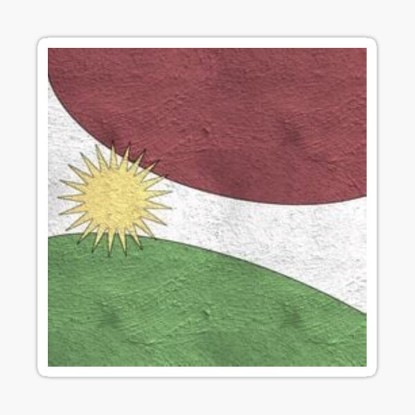 "KURDISTAN Flag" Sticker for Sale by KurdishShops | Redbubble