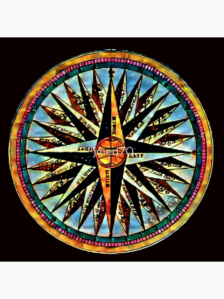 "VINTAGE COMPASS" Poster for Sale by jmed70 | Redbubble