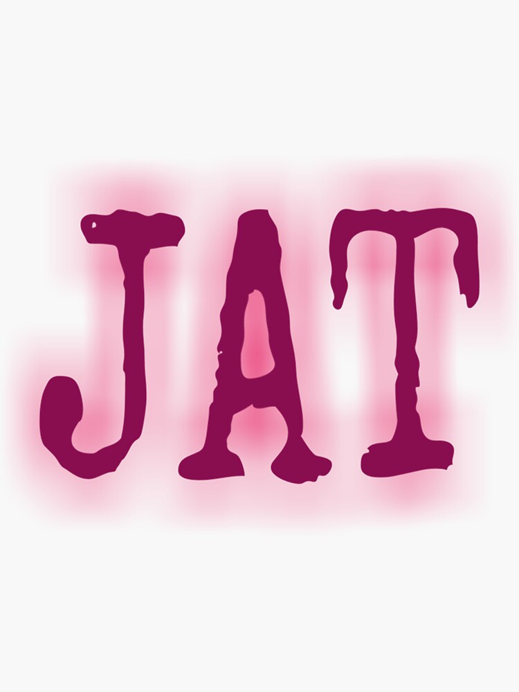 "Jat " Sticker by oTZIshirts99 | Redbubble