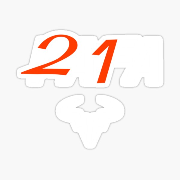 "RAFA 21 " Sticker for Sale by HomeCosyDesk | Redbubble