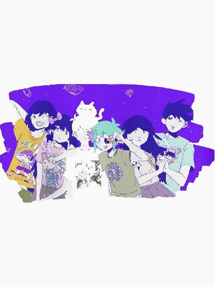 "Omori swea Omori T-Shirt Spiel Omori Omori Merch Anime" Sticker von ...