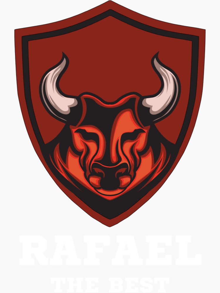 "Rafa 21 " Sticker for Sale by HomeCosyDesk | Redbubble