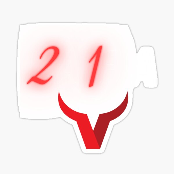 "rafa 21 " Sticker by HomeCosyDesk | Redbubble