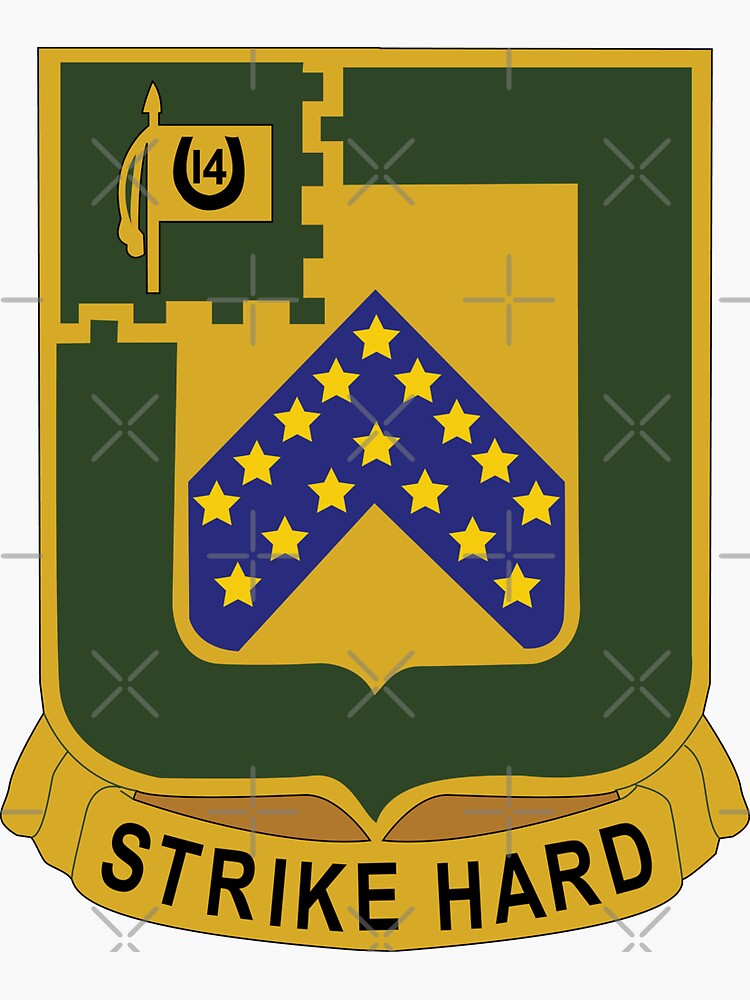 "Army - 16th Cavalry Regiment wo Txt" Sticker by twix123844 | Redbubble