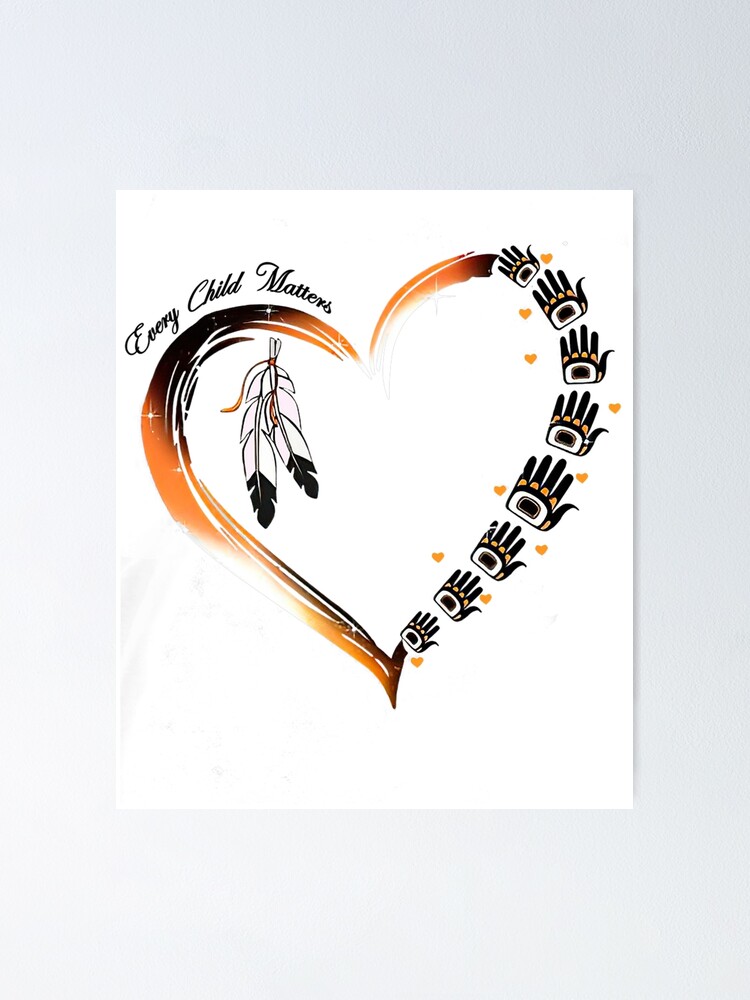 "every child matters residential schools - native american " Poster by ...