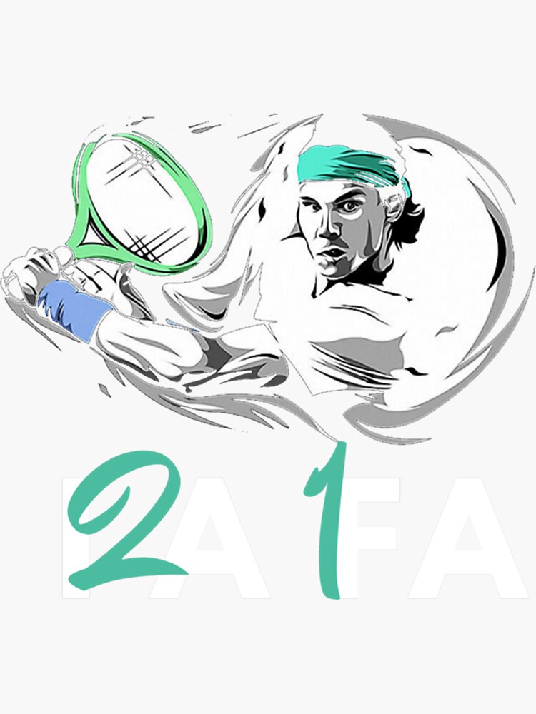 "Rafa 21 (2) " Sticker for Sale by HomeCosyDesk | Redbubble