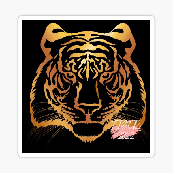 "Chinese new year 2022 lunar" Sticker by Moeshop1 | Redbubble