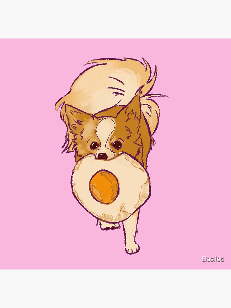 "Eggie with Zackie" Sticker by Basiled | Redbubble