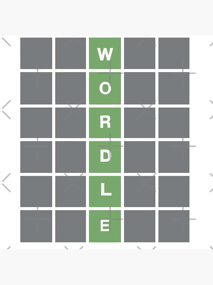 "Wordle" Poster for Sale by BadgertheBagel | Redbubble