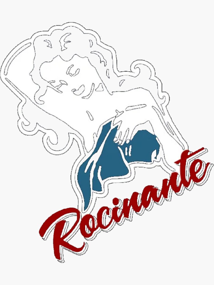 "ROCINANTE mcrn don quixotes" Sticker by Roberthitman | Redbubble