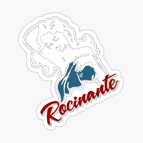 "ROCINANTE mcrn don quixotes" Sticker by Roberthitman | Redbubble