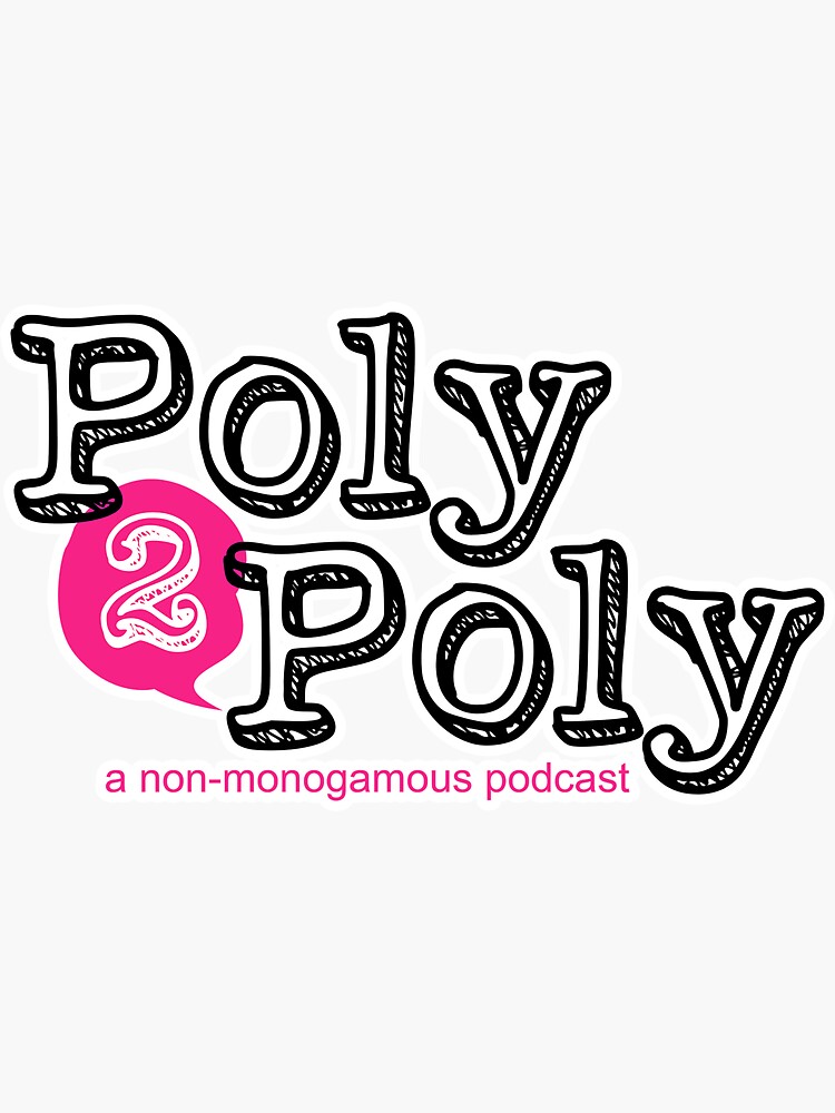 "Poly 2 Poly Logo" Sticker by poly2polypod | Redbubble