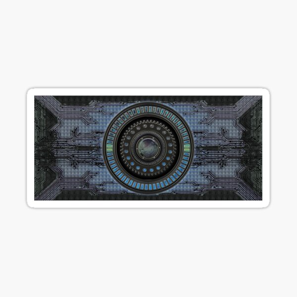 "A CYCLONE OF CALAMITY" Sticker by betatest | Redbubble