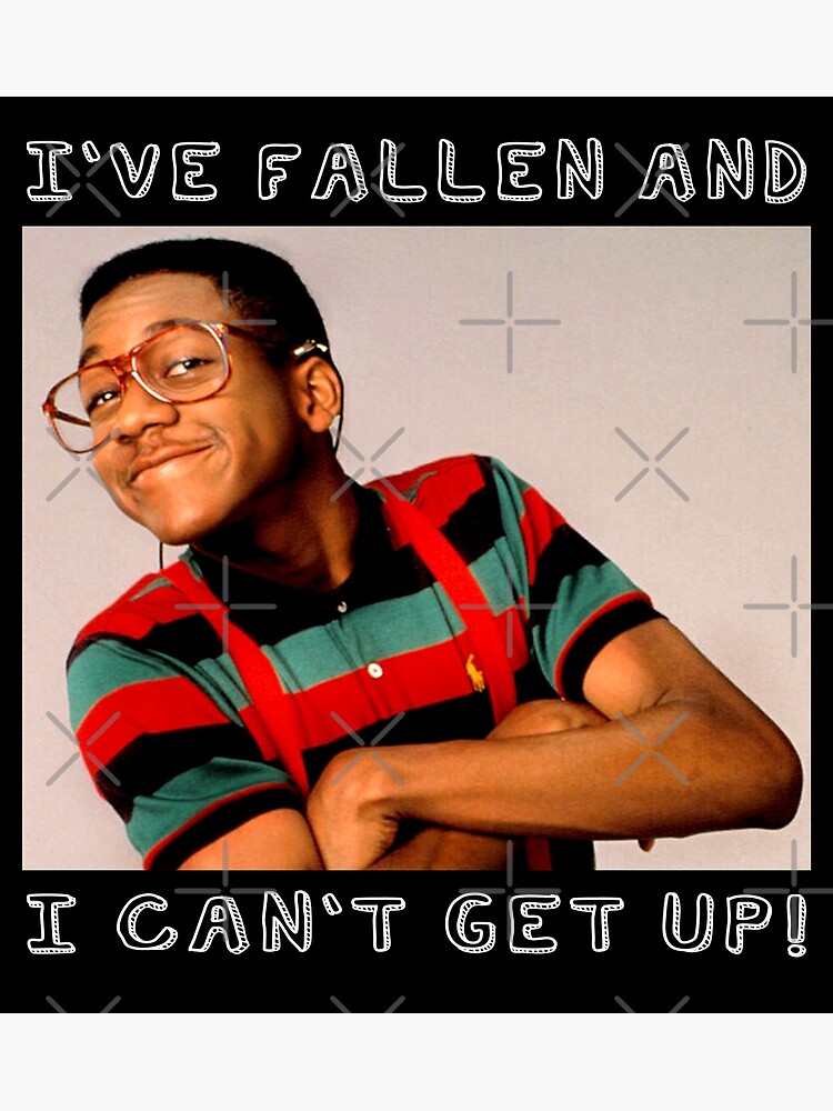 " Steve Urkel the face so happy poster" Photographic Print by ...
