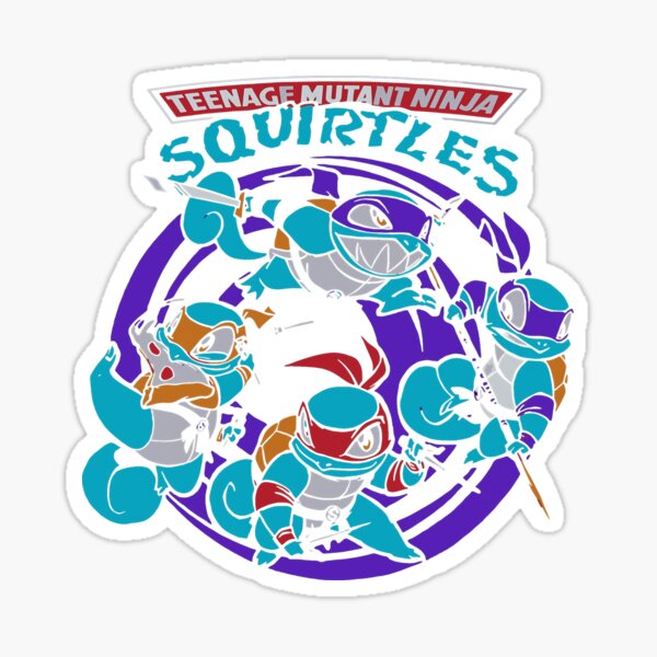 "Squirtles logo comic children poster" Sticker for Sale by DiegoSouza50 ...