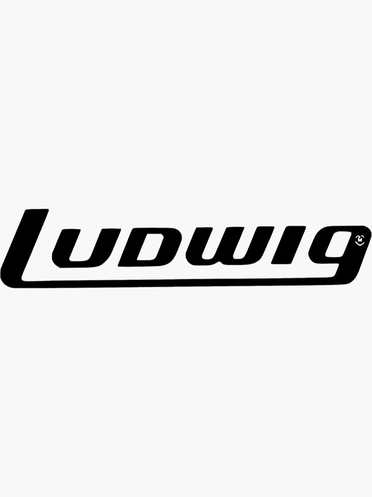 "BEST SELLER Ludwig Logo Merchandise Essential" Sticker for Sale by ...