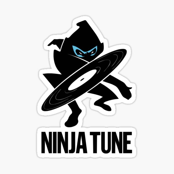 "Ninja Tune logo 2 (white background) Perfect Gift Classic" Sticker by ...