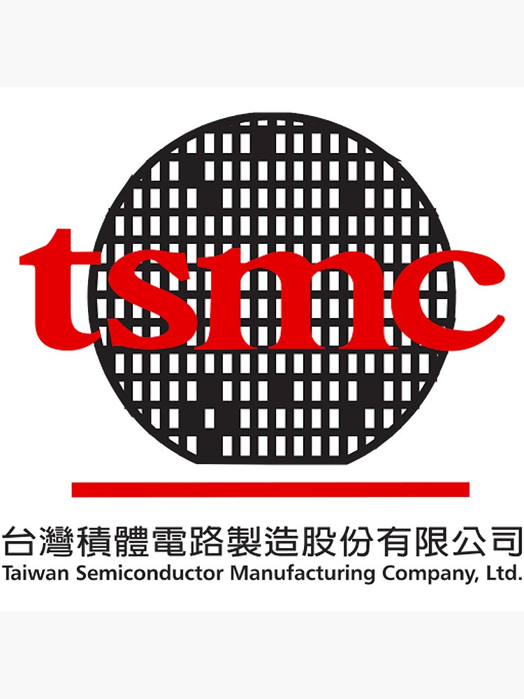 "TSMC Taiwan Semiconductor Company Large Logo Shirt, with Subtitles ...