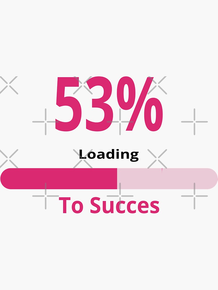 "Loading" Sticker for Sale by SALETO | Redbubble