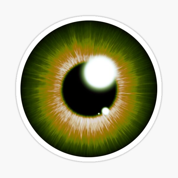 "Realistic Hazel Eye" Sticker for Sale by TheBlindBandit- | Redbubble