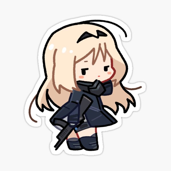 "Chibi AN-94" Sticker for Sale by Tamalynnn | Redbubble