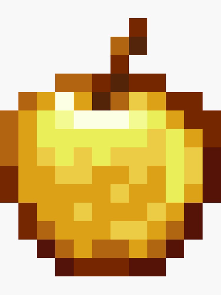 "Golden Apple " Sticker for Sale by Smol-1 | Redbubble