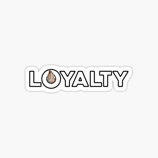 "Puppy Loyalty" Sticker for Sale by thecuteststella | Redbubble