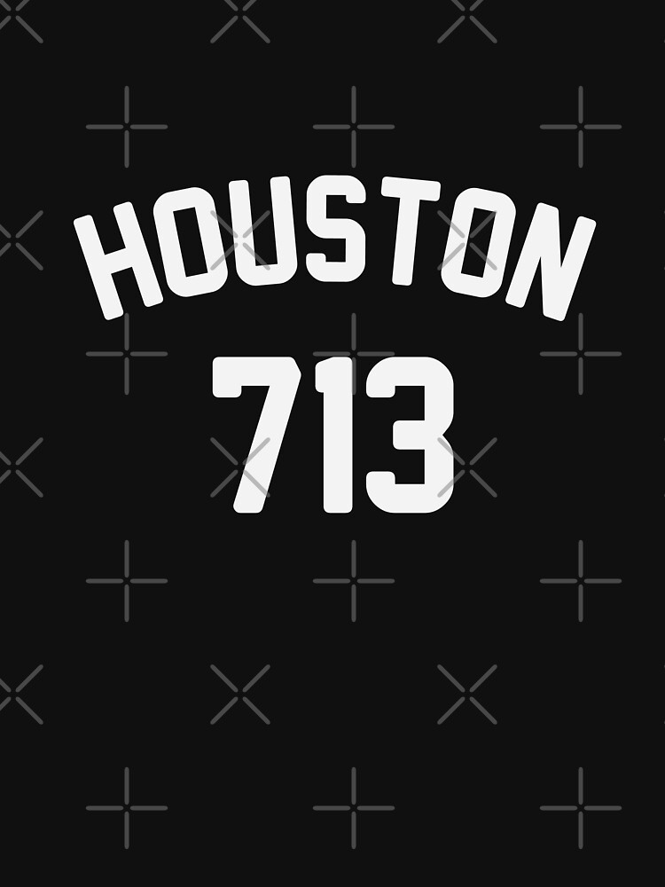 "Houston 713" T-shirt by DJBALOGH | Redbubble | city t-shirts - cities ...