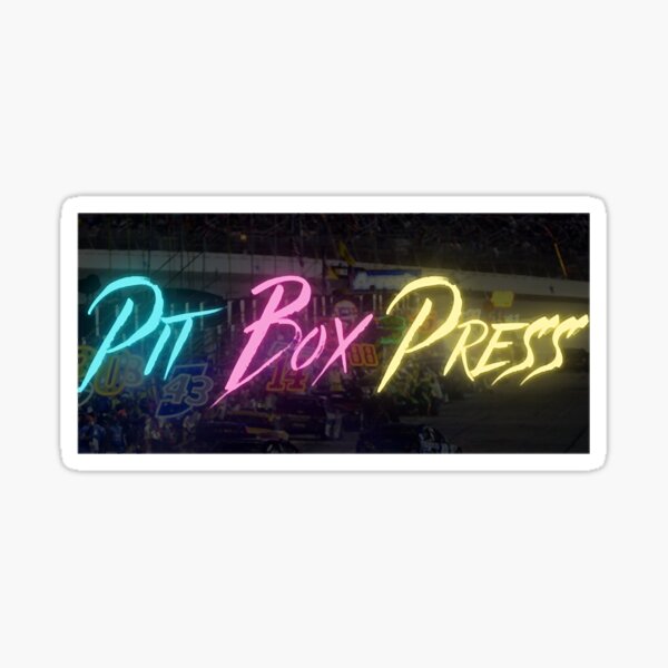 "Pit Box Press Chest Logo Essential" Sticker by graysoncha0096 | Redbubble