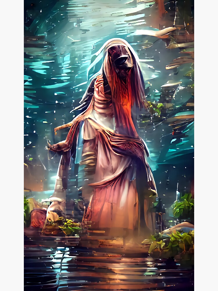 "Weeping Spectrum" Sticker by calacas05 | Redbubble