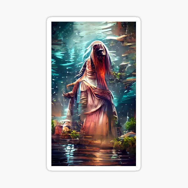 "Weeping Spectrum" Sticker by calacas05 | Redbubble