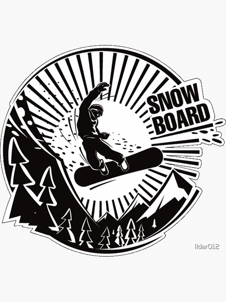 "Snowbird Ski Resort" Sticker by Ildar012 | Redbubble
