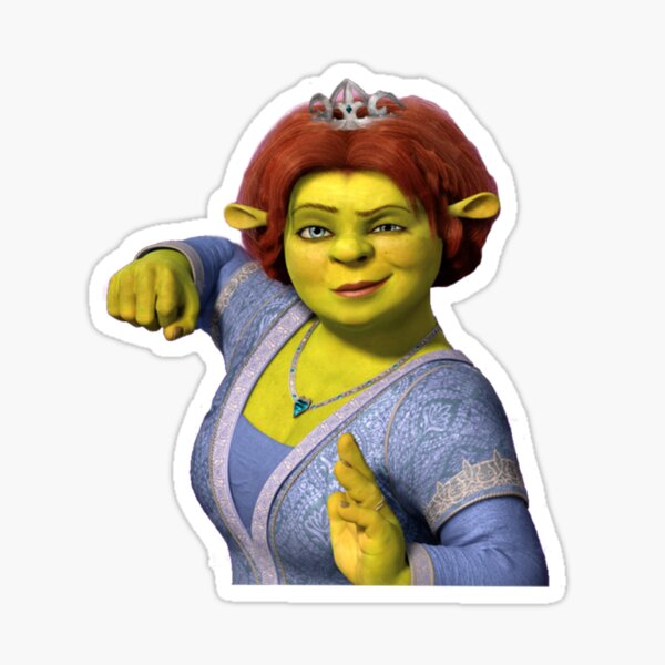"Princess Fiona" Sticker for Sale by Mahasona | Redbubble