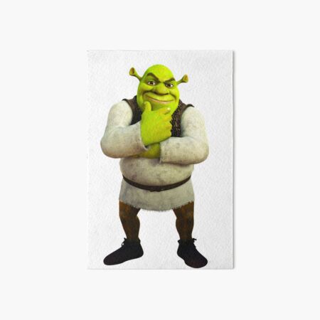 "Shrek apron" Art Board Print by Mahasona | Redbubble
