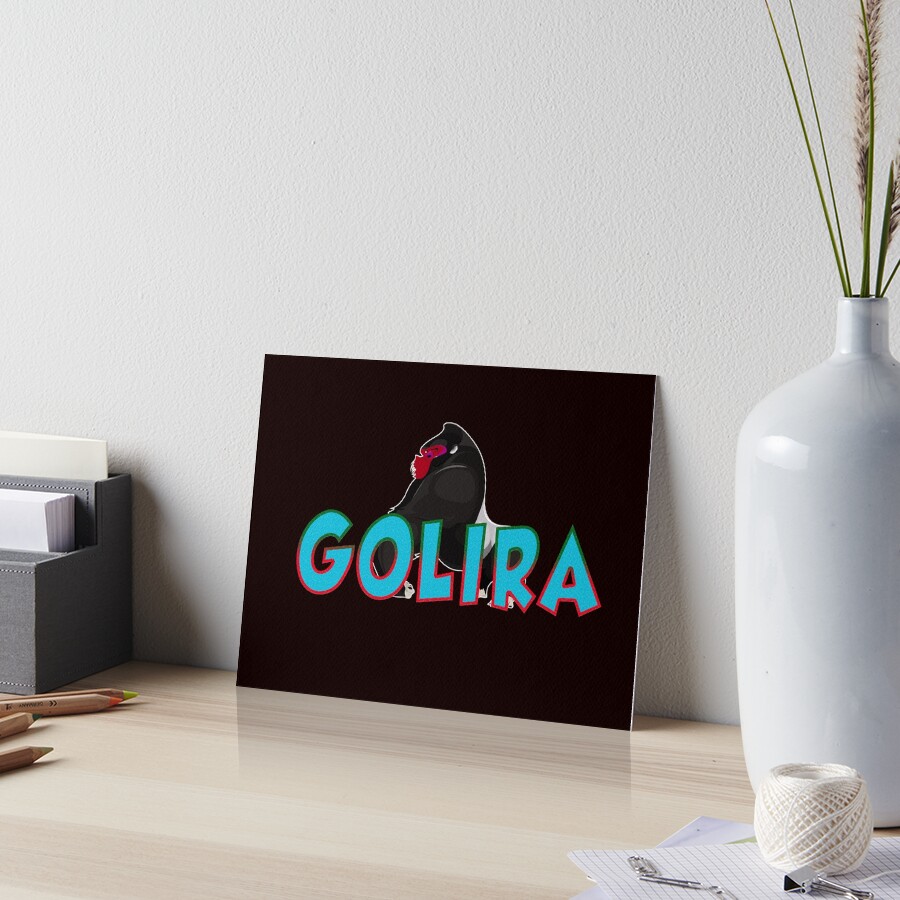 "Golira Logo" Art Board Print by roleshop | Redbubble