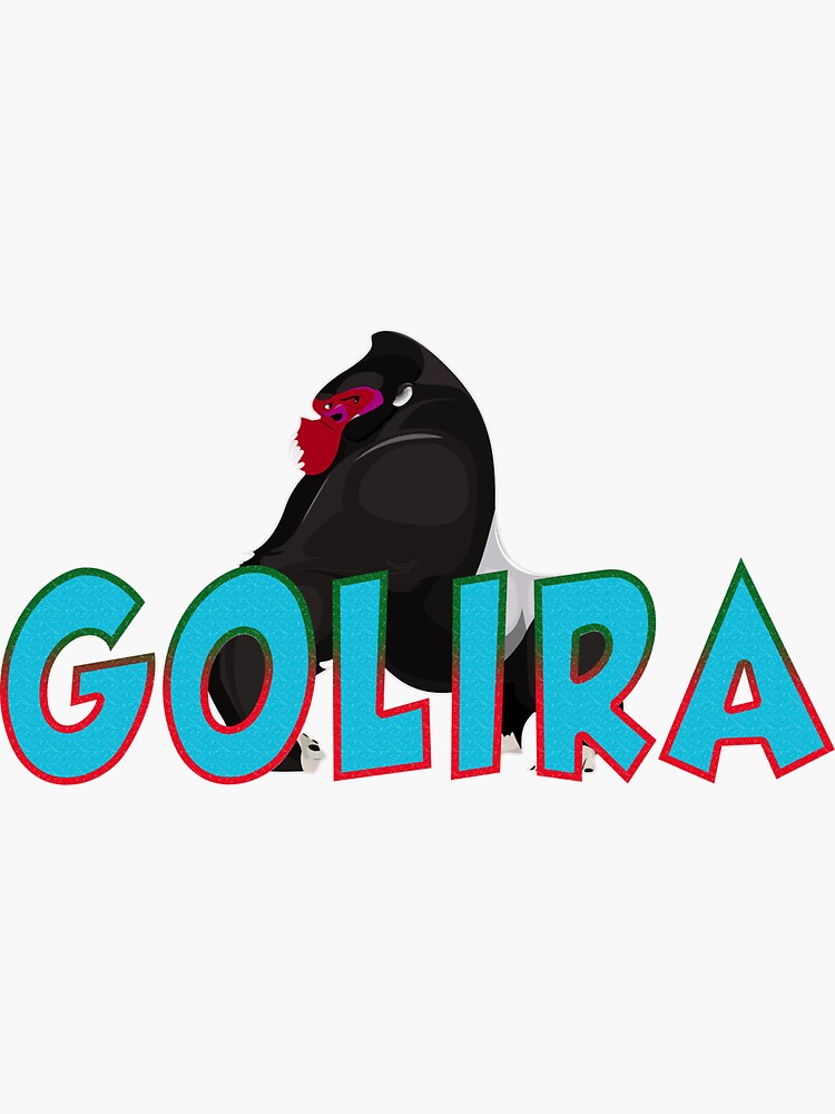 "Golira Logo" Sticker for Sale by roleshop | Redbubble