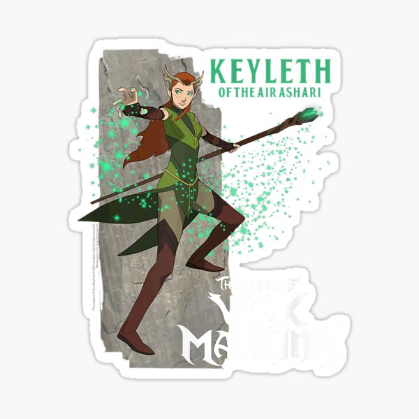 "The Legend of Vox Machina Keyleth" Sticker by carlierosanna | Redbubble