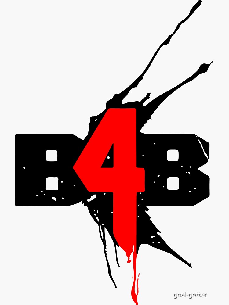 B4b Sticker By Goal Getter Redbubble