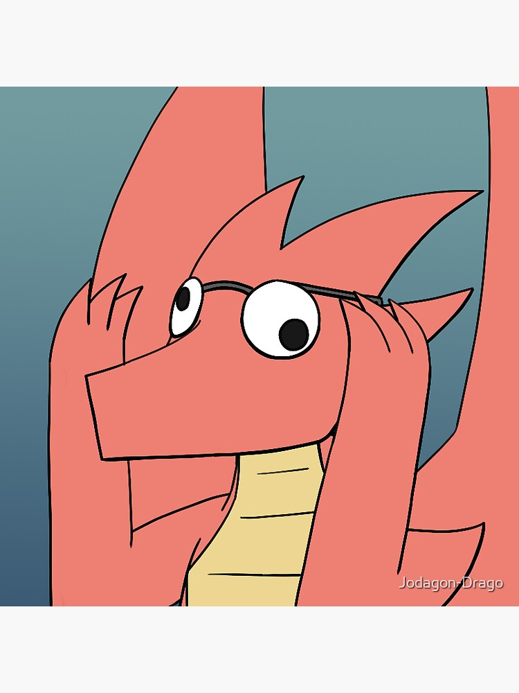 "Goofy Derg" Sticker for Sale by Jodagon-Drago | Redbubble