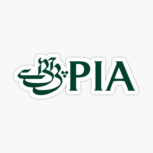 "PIA logo - Pakistan International Airlines" Sticker for Sale by fizana ...