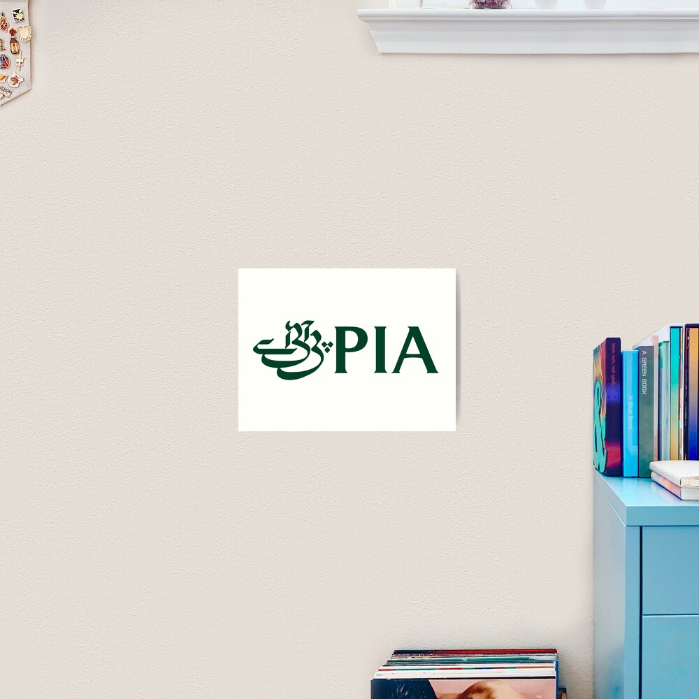 "PIA logo - Pakistan International Airlines" Art Print by fizana ...