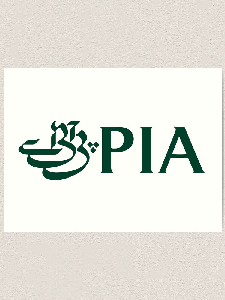 "PIA logo - Pakistan International Airlines" Art Print by fizana ...