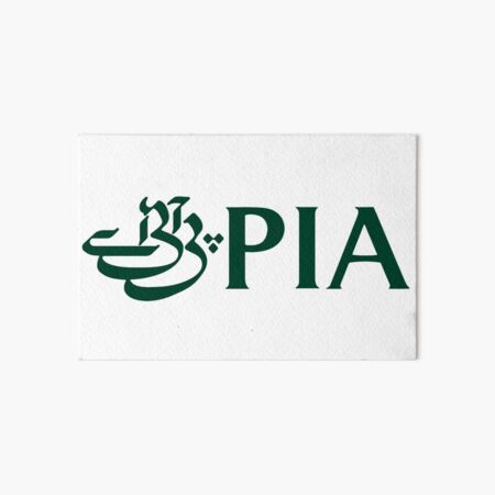 "PIA logo - Pakistan International Airlines" Art Board Print for Sale ...