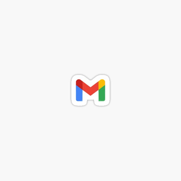 "Gmail " Sticker by HamzaRafiq92 | Redbubble