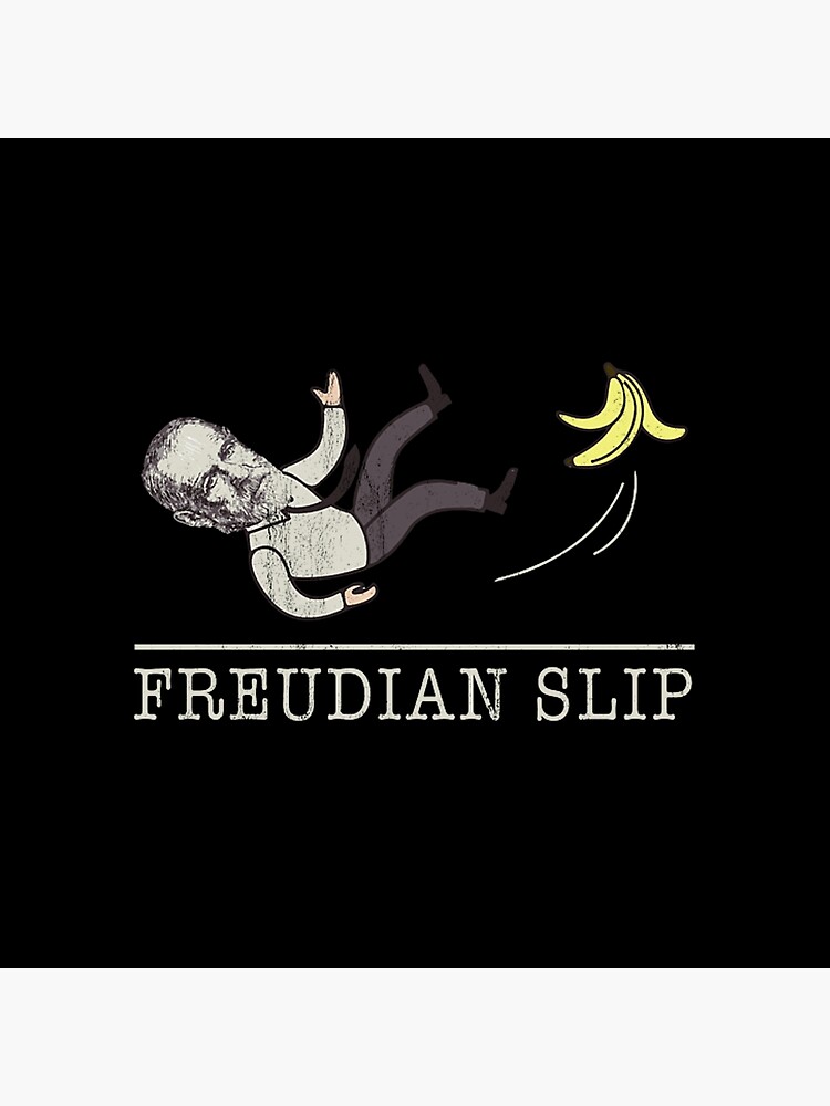 "freudian slip funny graphic" Poster for Sale by catalinadoodles ...