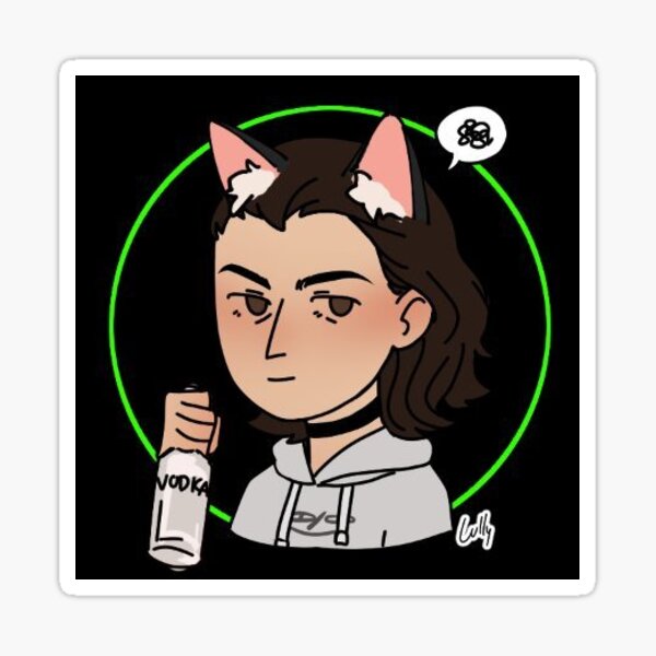 "Original Picrew Twitter Logo" Sticker by Junigame | Redbubble